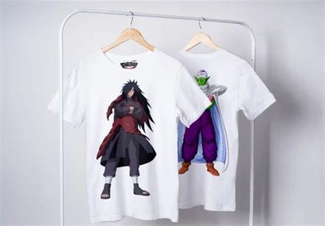 Round Cottonlinen Anime Graphic Printed T Shirt At ₹ 220 In Noida