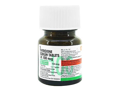 Thyroxine Thyroxine Eltroxin