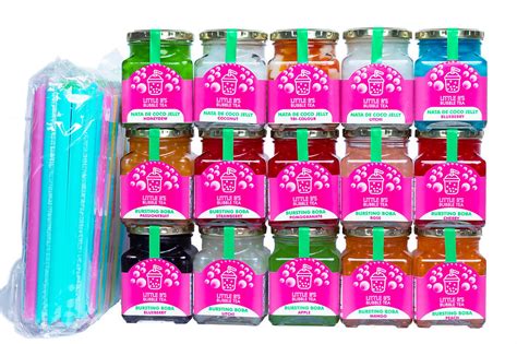 260ml Bursting Boba Combo Little Bs Bubble Tea