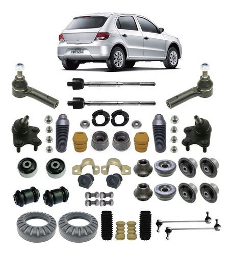 Kit Suspensão Dianteira Traseira Gol G Voyage Hidráulica Parcelamento sem juros
