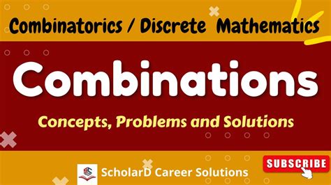 combinations discrete mathematics combinatorics mca bca
