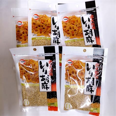 Yahooオークション 同梱不可 【返品不可】カタギ 直火焙煎 いり胡麻