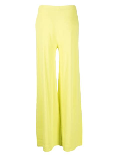 Dexterior High Waisted Palazzo Trousers Farfetch