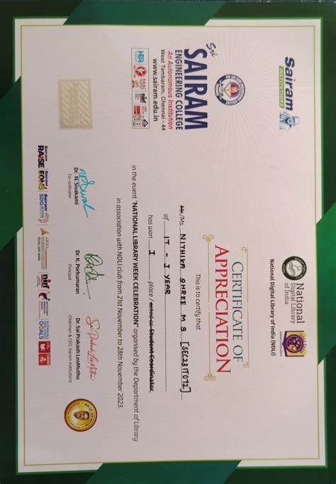 Nithika Shree M S On Linkedin Teamsuccess Ndliclubeventwinners