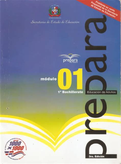 Módulo 1 1° Bachillerato Prepara Pdf