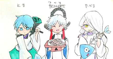 宝弦】 【宝弦】これが食物連鎖だ【酒池肉林の一日】 氷河のイラスト Pixiv