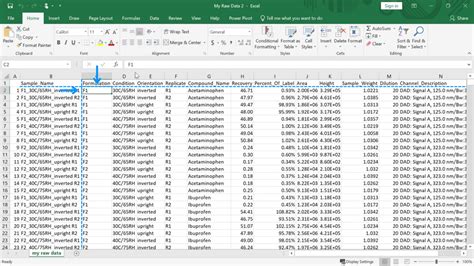 Locking Your Columns And Rows Using Freeze Panes Excel In Science