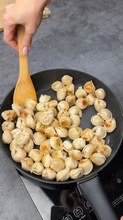 Как пожарить пельмени на сковороде чтобы было вкусно Shorts Youtube