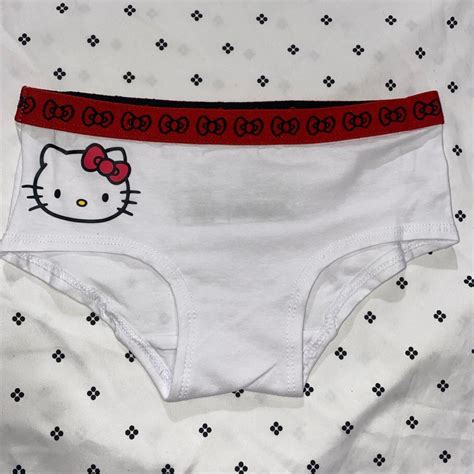 Hello Kitty Underwear Fits Size Xs Not Used Depop