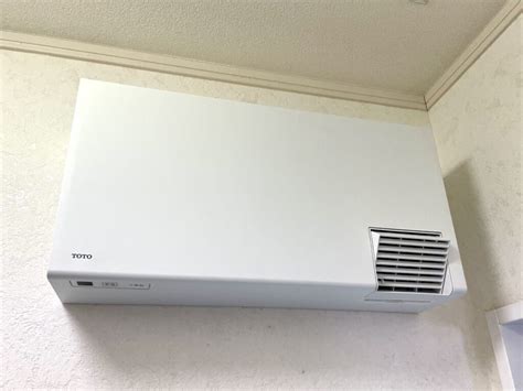 洗面所暖房機取付工事 一関市でエアコン取付けなら千葉電気工事店
