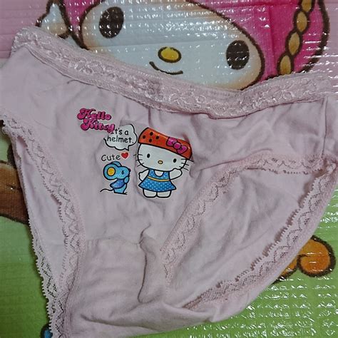 中1 りおな 妹 てぃーんず 部活用 綿ぱんつ キティちゃんショーツ パンティ Jc Jk ティーンズ 整理品 難あり Eco160