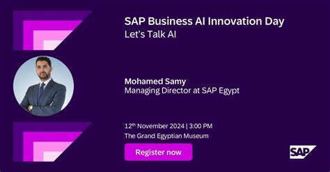 mohamed samy on linkedin sapinnovationday ai