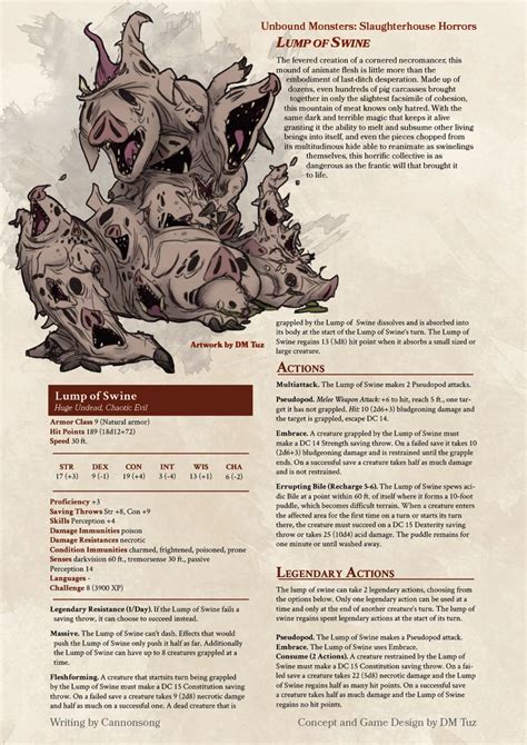 Cool Monsters Horror Monsters Dnd Monsters Dungeons And Dragons