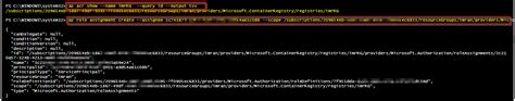 Cannot Attach Azure Container Registries To Azure Kubernetes Service