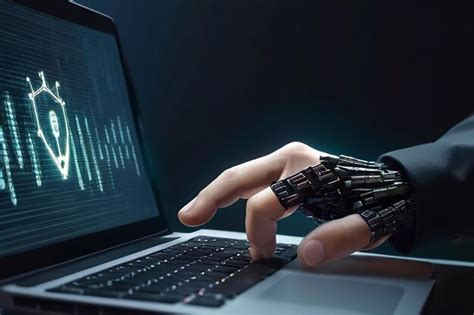 Premium AI Image The Abstract Image Of The Hacker Reach Hand Through