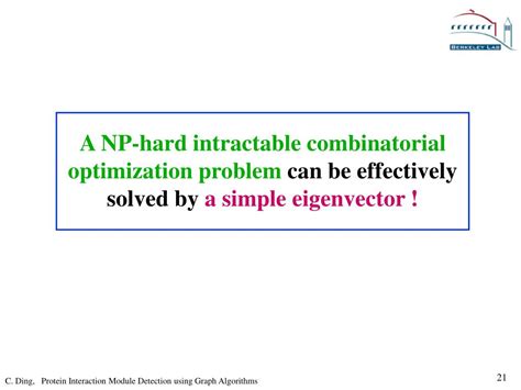 Ppt Protein Interaction Module Detection Using Matrix Based Graph