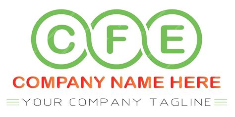 Premium Vector Cfe Letter Logo Design