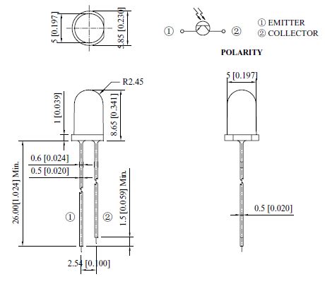 Ir Phototransistor Datasheet