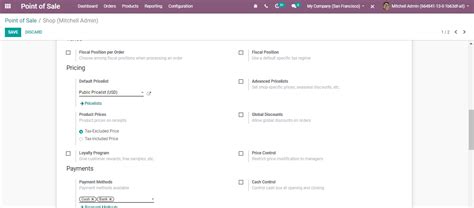 Create Your First Pos Session Odoo 13 Enterprise Edition Book Pos