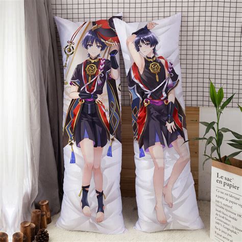 原神 Genshin Impact Scaramouche Anime Dakimakura Hugging Body Pillow Case