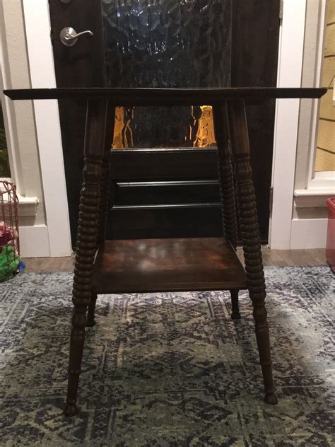 Spool Leg Antique Table Collectors Weekly