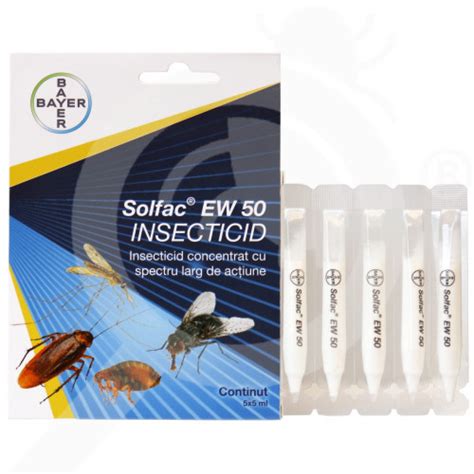 Solfac EW50, 5 x 5 ml, Bayer, Cyfluthrin