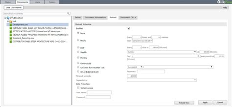Solved How To Enable Reload Option In Qmc Qlik Community 837713