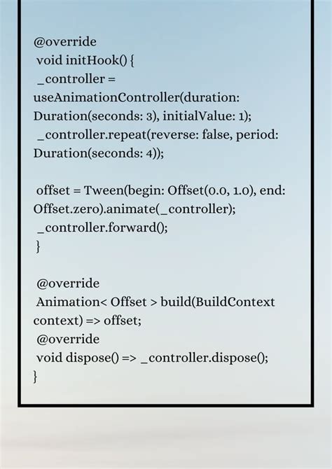 Flutter Hooks Tutorial Part 1 Flutter Animation Using Hooks Use Effect And