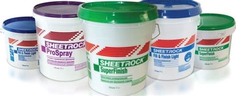 Шпаклевка Шитрок (Sheetrock) — виды, характеристики и порядок использования