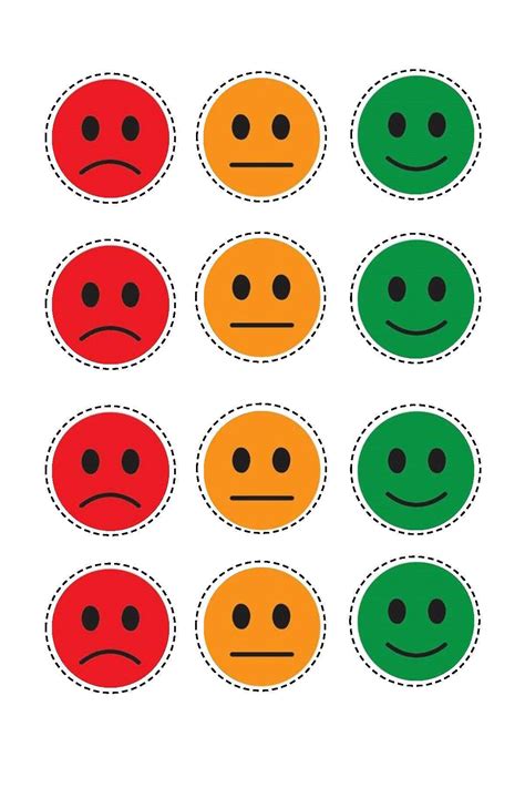 Free Printable Editable Free Smiley Face Behavior Chart Activity Behavior Chart Simply Color The