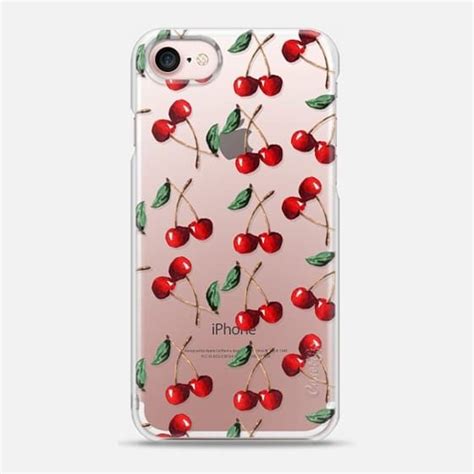 Casetify Iphone Snap Case Cherry Red Pattern By Kathrin Legg