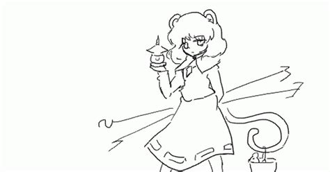 東方うごイラ ナズーリンと宝塔 ごんすけのうごイラ Pixiv