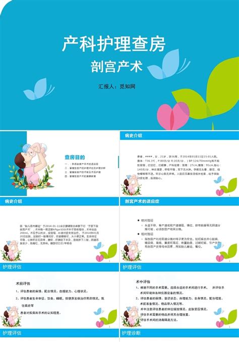 剖宫产术后ppt 剖宫产术后ppt模板下载 觅知网