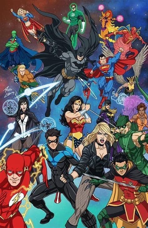 Justice League Artwork By Phil Cho Dc Comics Heroes Dc Comics