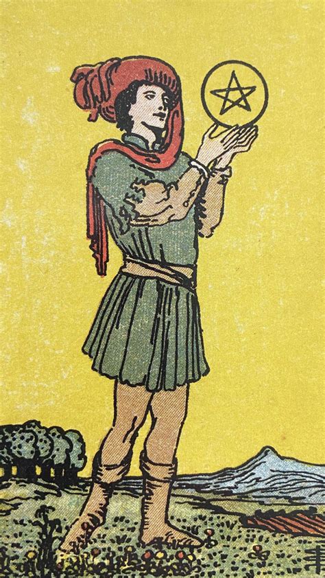 Карта двойка пентаклей таро