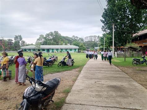 Myanmarnationalpost အင်းတော်မြို့နယ်အတွင်း အခြေခံပညာကျောင်းများ စတင်ဖွင့်လှစ်