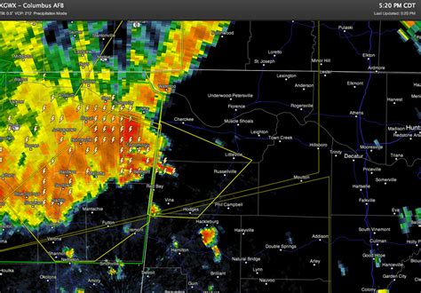 Storms Move Into Northwest Alabama The Alabama Weather Blog