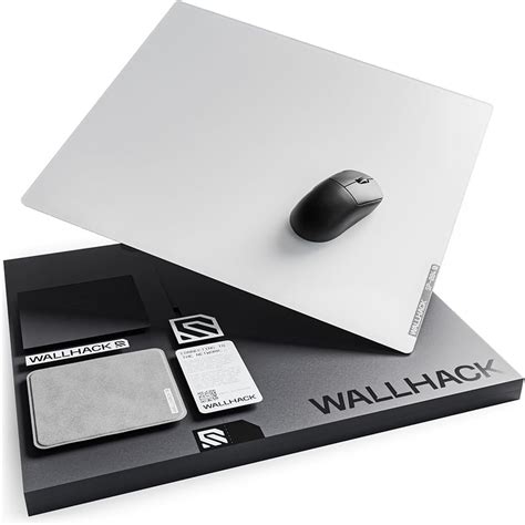 Wallhack 4 0 Glass Gaming Mousepad Professional Esport Mouse Mat With