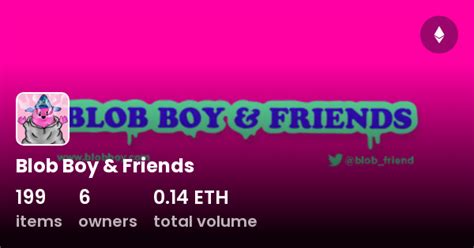 Blob Boy And Friends Collection Opensea