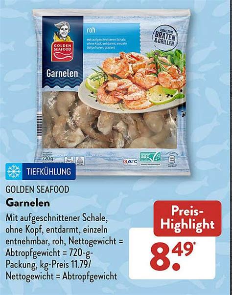 Golden Seafood Garnelen Angebot Bei Aldi SÜd 1prospektede