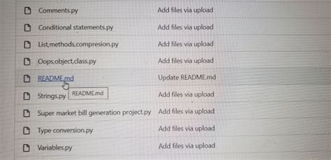 Task 56and 57 Create Readme File In Github Perform Git Commands Kiran
