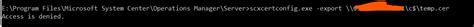 How To Export Linux Xplt Certificates From Scom Management Server