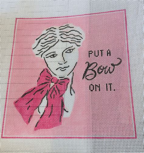 Kate Dickerson Krm Pl 08 Krissy Mast Put A Bow On It Stitch By Stitch