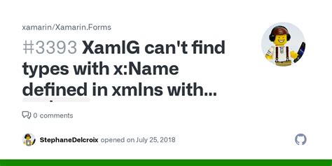 Xamlg Cant Find Types With Xname Defined In Xmlns With `using