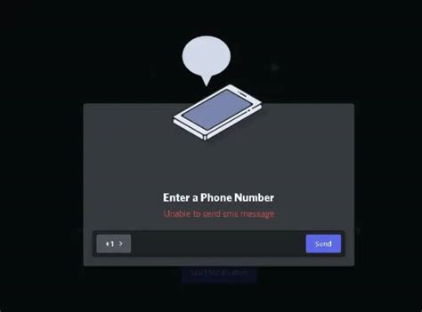 Unable to send sms message discord что делать
