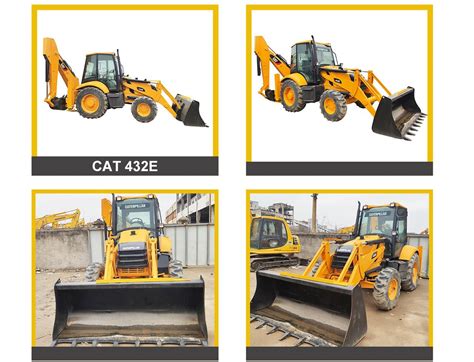 중국 중고 Cat 432e 로더 백호 제조사 및 공장 가격 Sinotruck