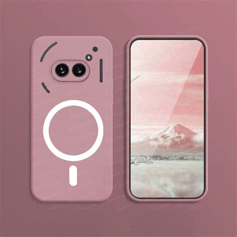 Nothing Phone A Phone A Plus Phone Case Candy Color Matte Soft Tpu Cover With Magnetic