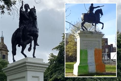 Grand Orange Lodge Furious After King Billy Statue Vandalised With