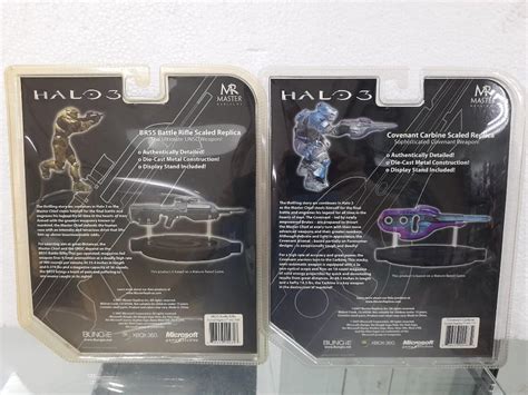 Mr Halo 3 Br55 Battle Rifle Covenant Carbine Scaled Replica Set