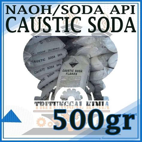 Jual Soda Api Caustic Soda Naoh Kaustik Sodium Hydroxide Lye 99